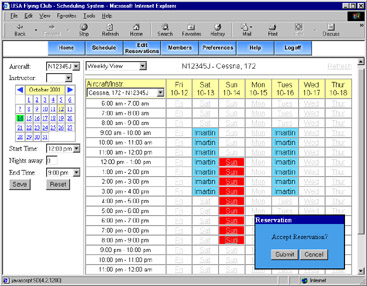Tak-off Internet Aircraft Scheduling